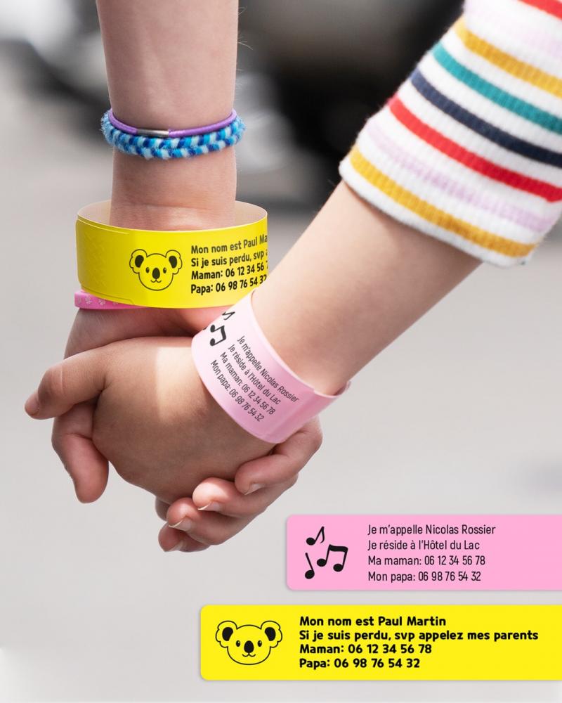 Bracelets et étiquettes personnalisés: le top pour les sorties ...