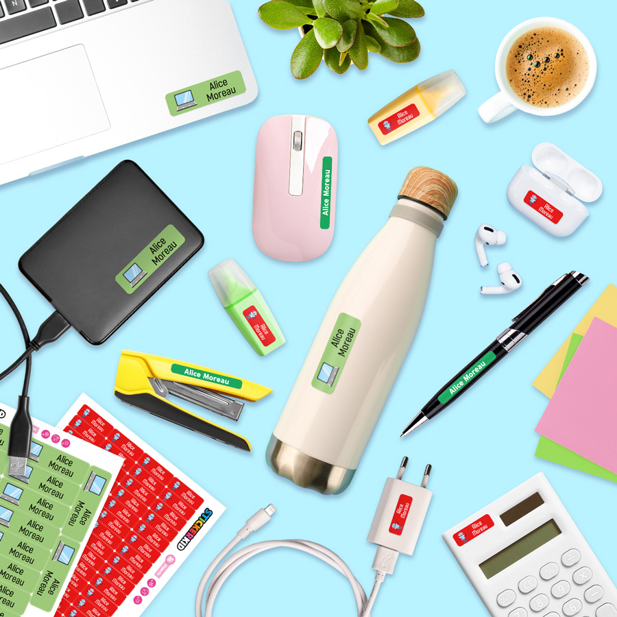 Les étiquettes adhésives idéales pour le matériel de bureau! - Blog