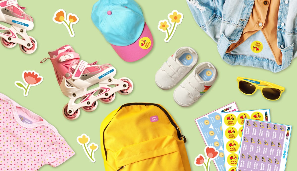 StickerKid: Kids Name Labels, Custom Stickers, Personalized for your ...