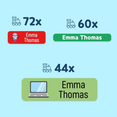 StickerKid: Kids Name Labels, Custom Stickers, Personalized for your ...