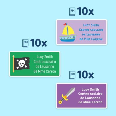 StickerKid: Kids Name Labels, Custom Stickers, Personalized for your ...